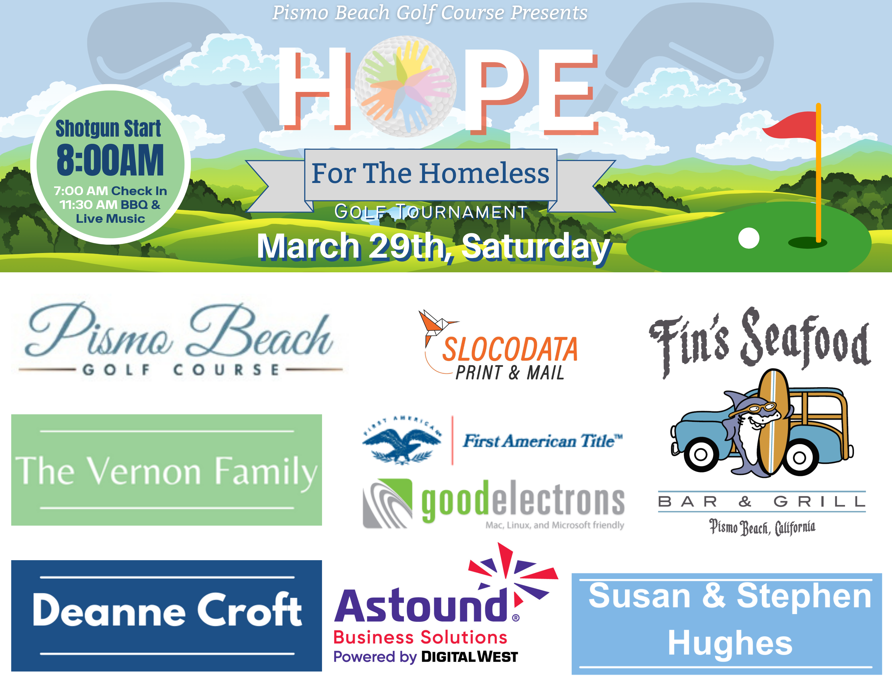 Sponsor the 2025 Hope for the Homeless Golf Tournament | 5Cities ...